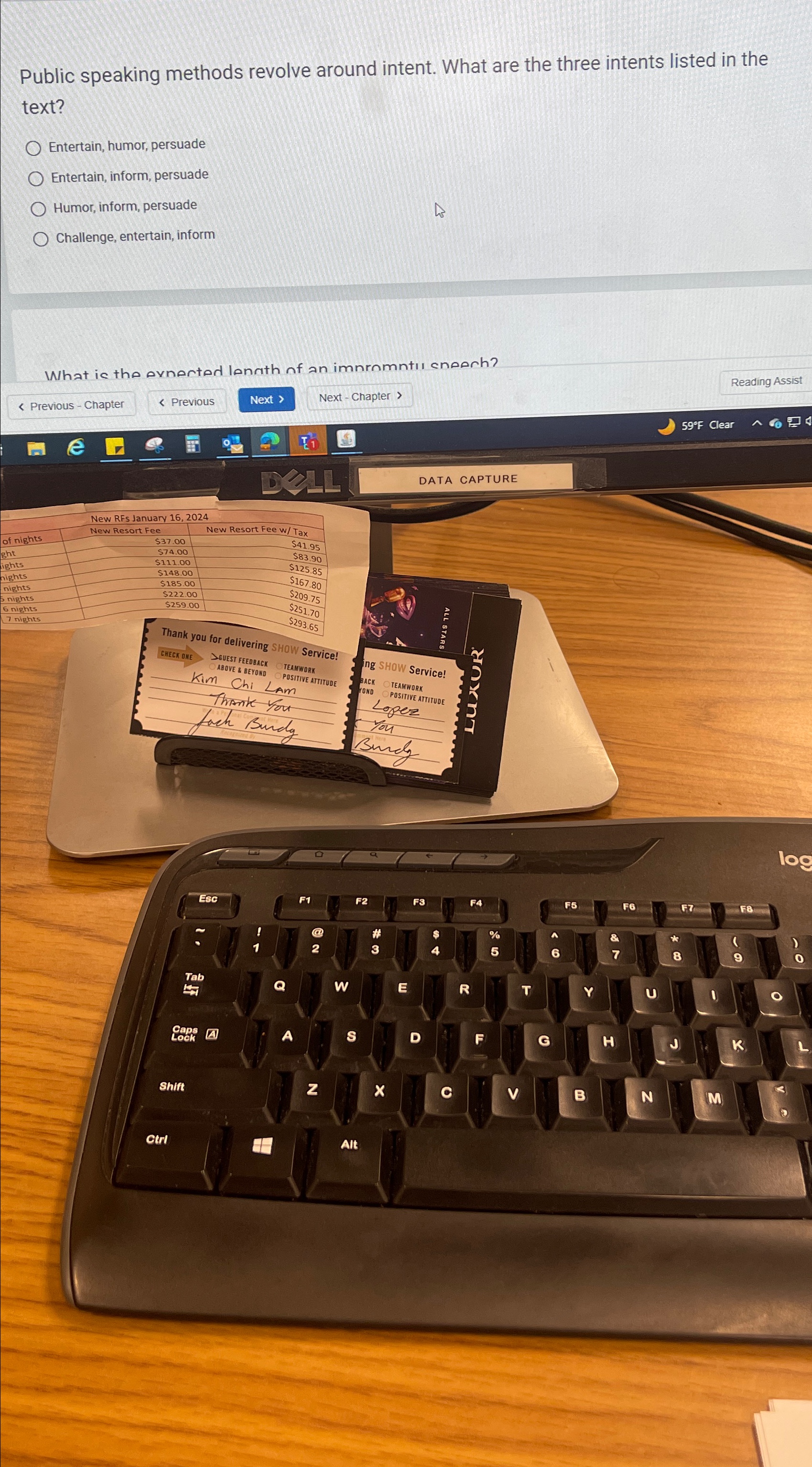 Solved Public speaking methods revolve around intent. What | Chegg.com