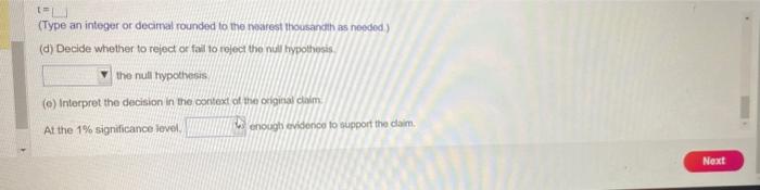 Solved samples are random. If convenient, use technology to | Chegg.com
