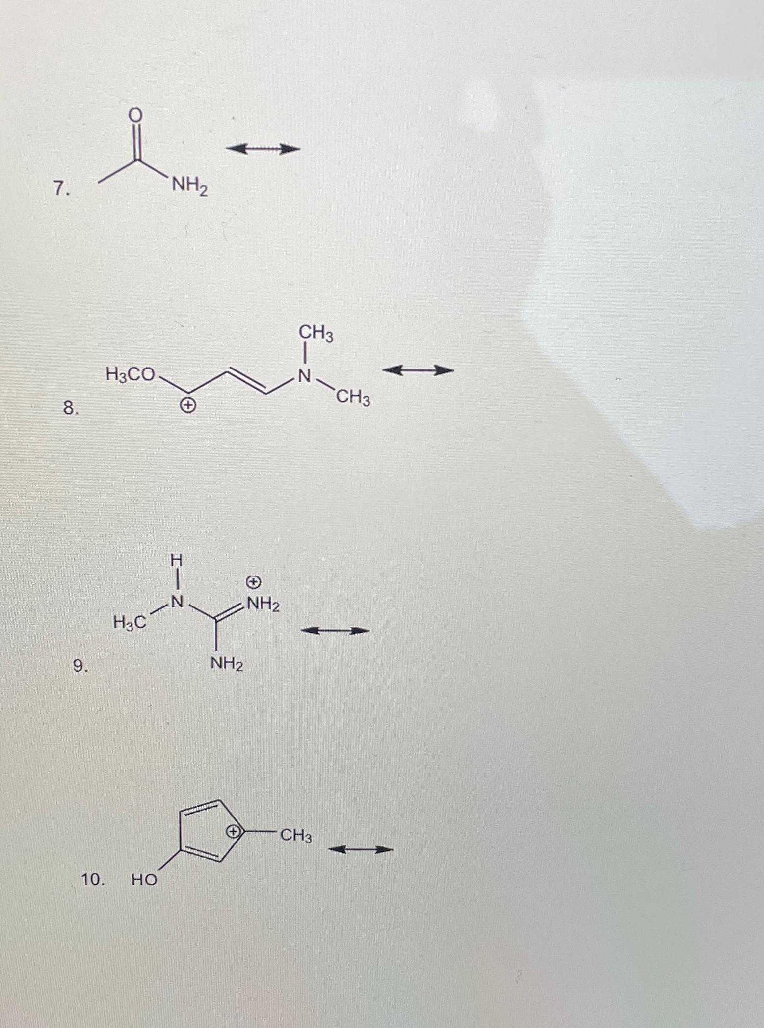 Solved draw all the resonance contributors and label the | Chegg.com