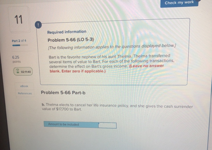 Solved Saved HW - Chapter 5 6 Help Save & Exit Submit Check | Chegg.com