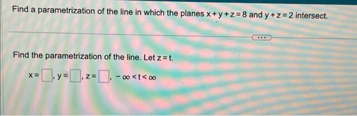 [Solved]: Find the equation for the plane through the point