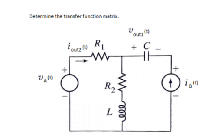 Solved Determine the transfer function matrixwill give good | Chegg.com