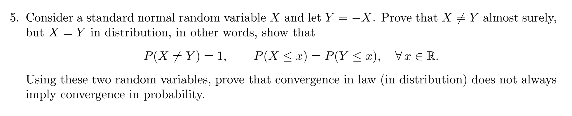 Solved Consider a standard normal random variable x ﻿and let | Chegg.com