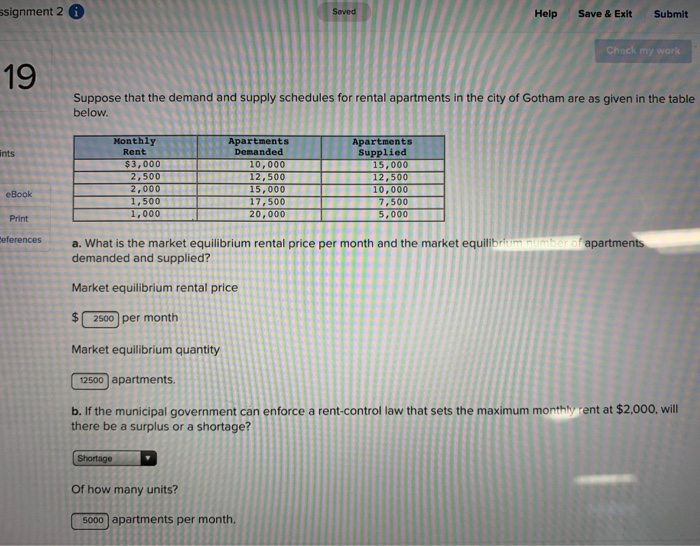 Solved ssignment 2 A Help Save & Exit Submit Check my work | Chegg.com