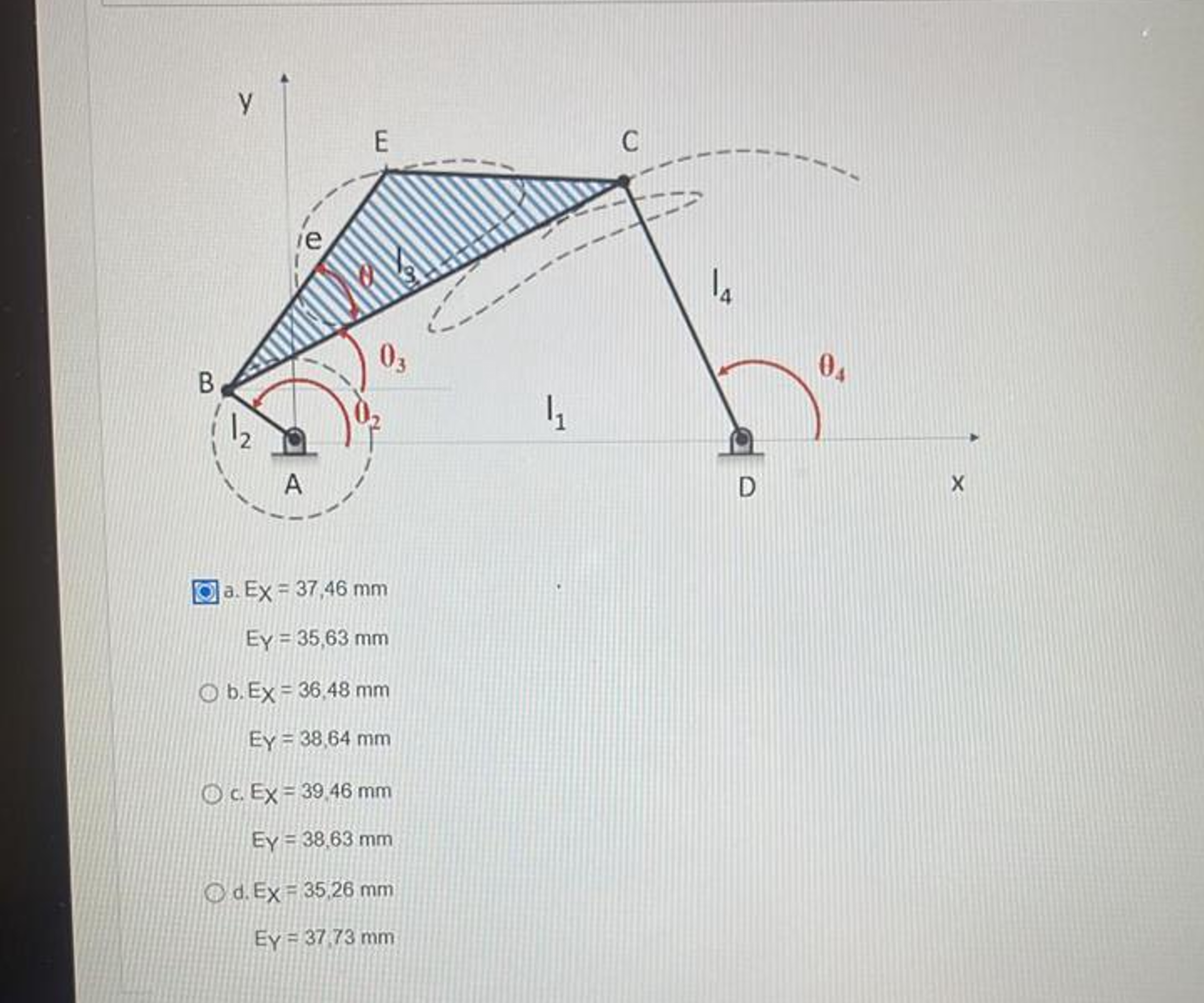 a. Ex=37,46mmEY=35,63mmb. Ex=36,48mmEY=38,64mmc. Ex=3 | Chegg.com