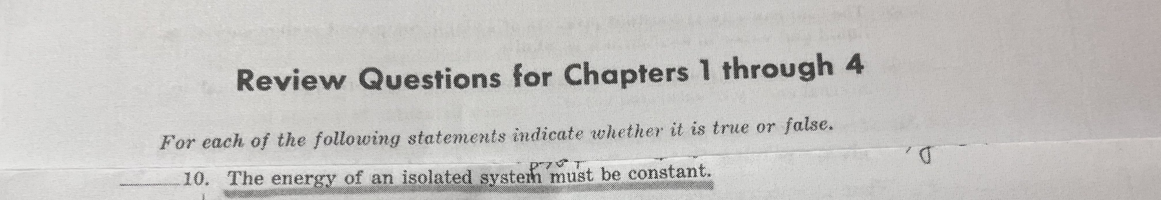 Solved Review Questions for Chapters 1 ﻿through 4For each of | Chegg.com