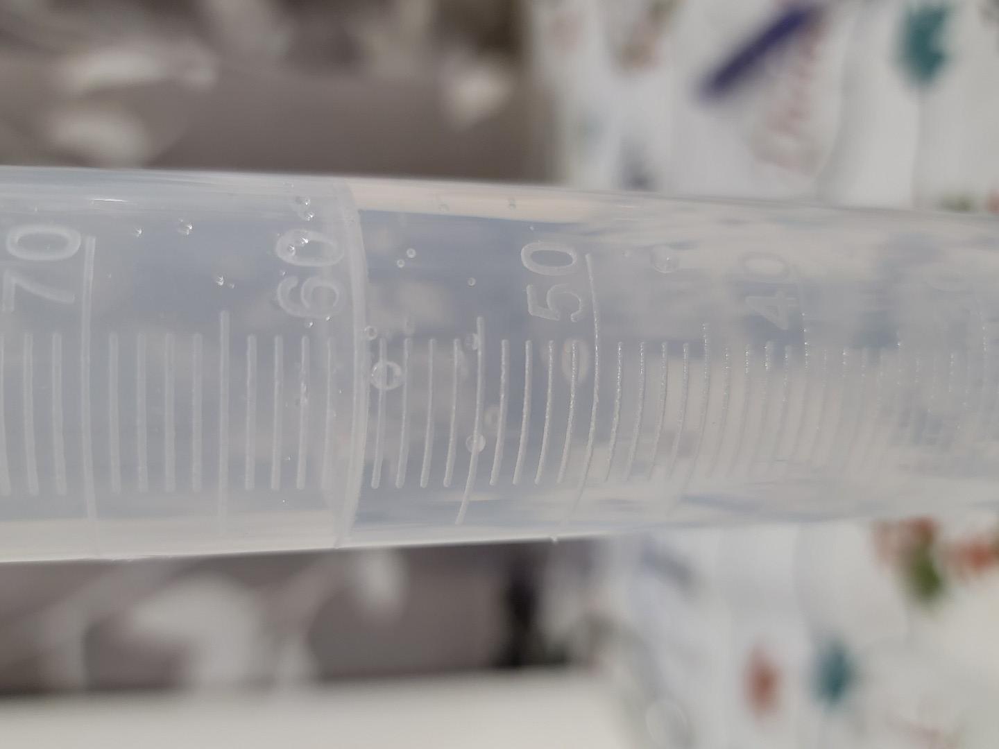 Solved VOLUME OF WATER (mL) | Chegg.com