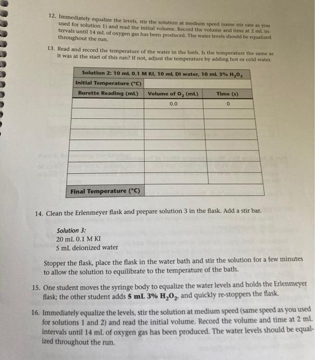 Solved find the initial concentration and rate law for H2O2 | Chegg.com