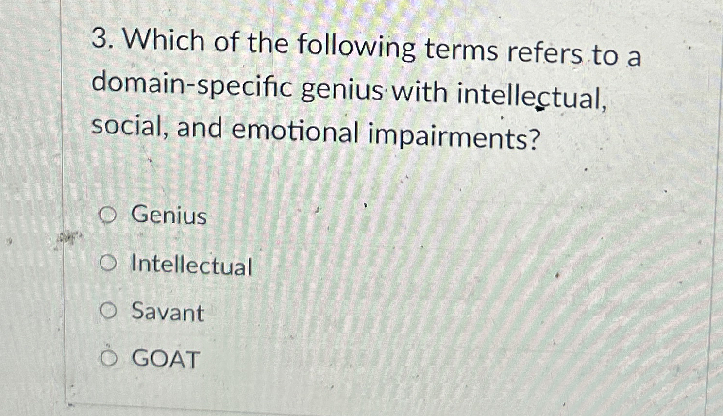 Solved Which of the following terms refers to a | Chegg.com