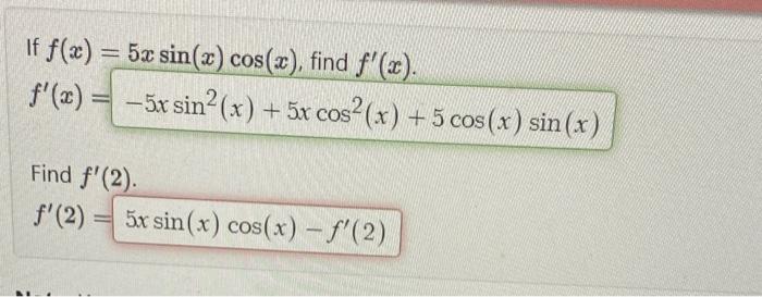 Solved f(x)=x3tan(x). Find the follow | Chegg.com