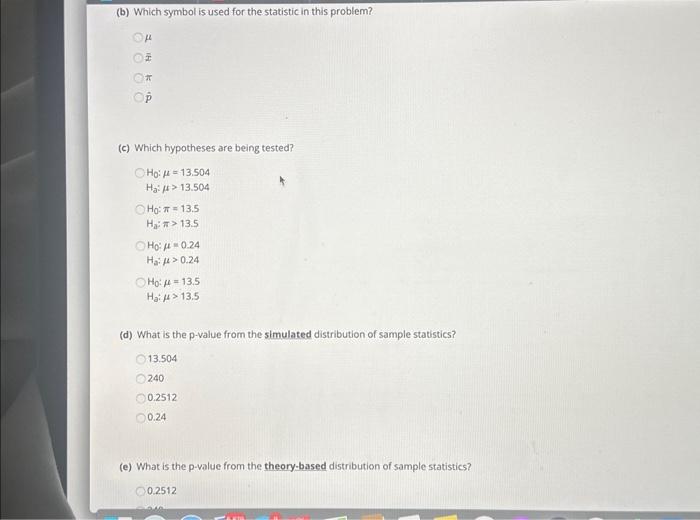 Solved The Rossman Chance applet was used to create a | Chegg.com