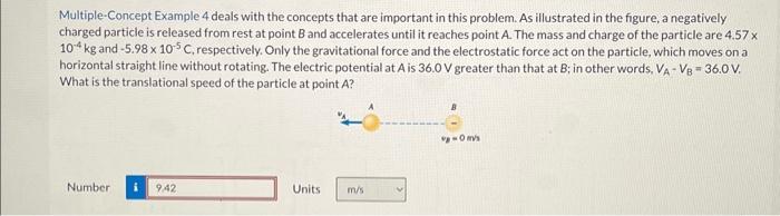 Solved Multiple-Concept Example 4 deals with the concepts | Chegg.com