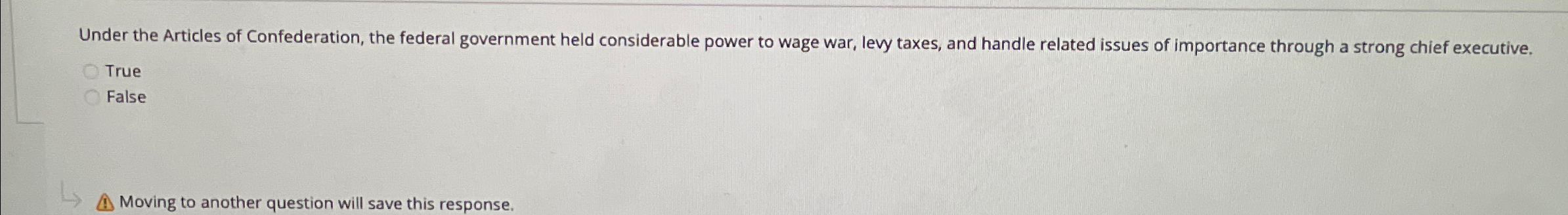 Solved Under the Articles of Confederation, the federal | Chegg.com