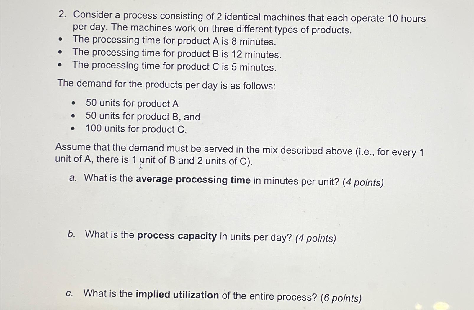 Solved Consider a process consisting of 2 ﻿identical | Chegg.com