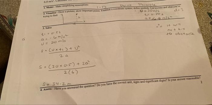 Solved 1. Noedel − M 1−D Point PhitricleProblem 1 - Canadian | Chegg.com