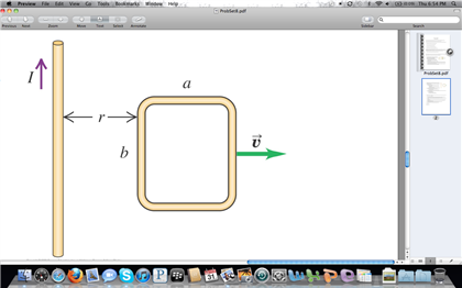 Solved * In the figure shown, the loop is being pulled to | Chegg.com