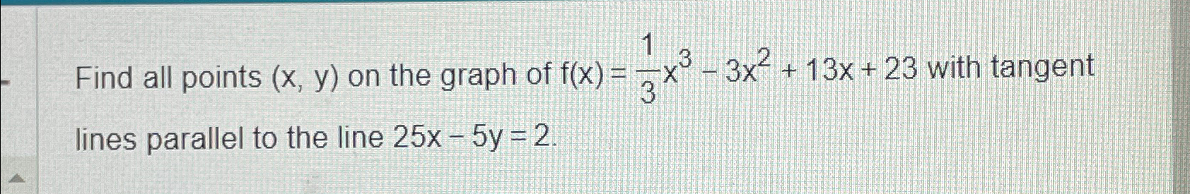 Solved Find all points (x,y) ﻿on the graph of | Chegg.com