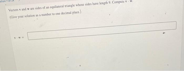 Solved Calculate u, the normalization of the vector v = | Chegg.com