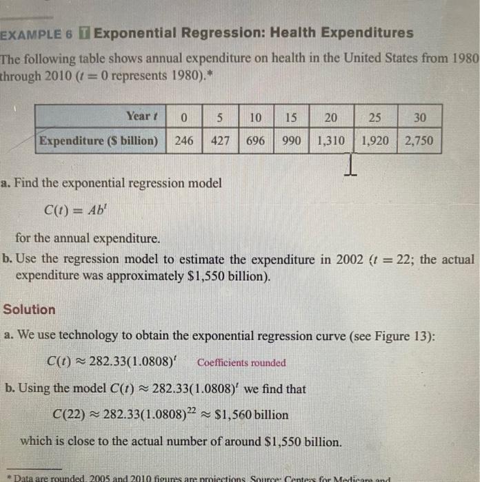 Solved In Exercises 67-70, use technology to find the | Chegg.com