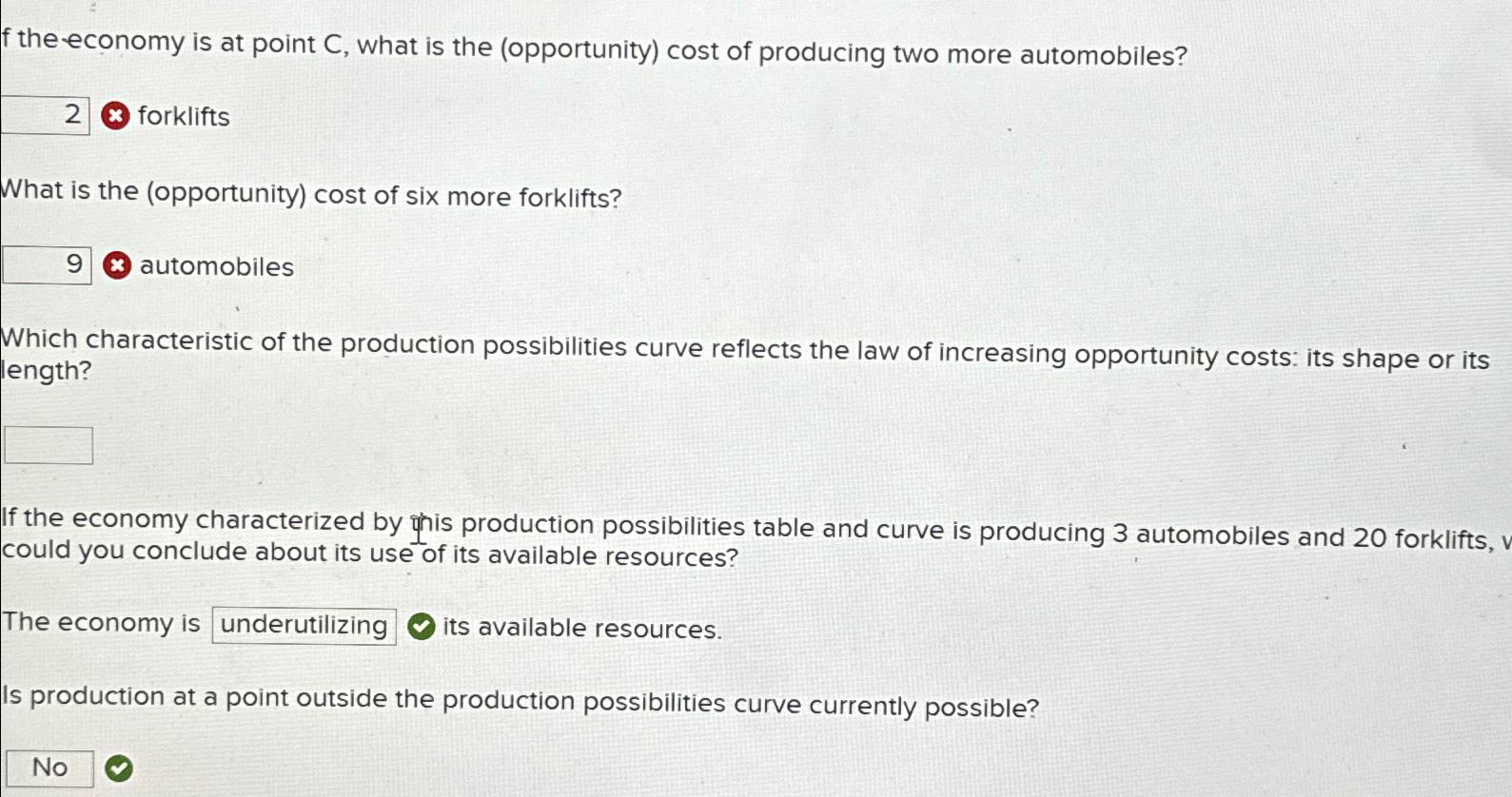 Solved f the economy is at point C, what is the | Chegg.com Solved f the economy is at point C, what is the | Chegg.com