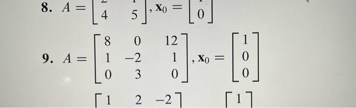 Solved Let A be as in Exercise 9. Use the inverse power | Chegg.com