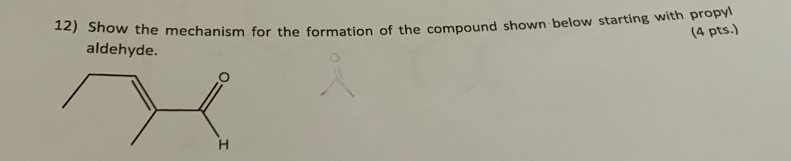 Solved Show the mechanism for the formation of the compound | Chegg.com