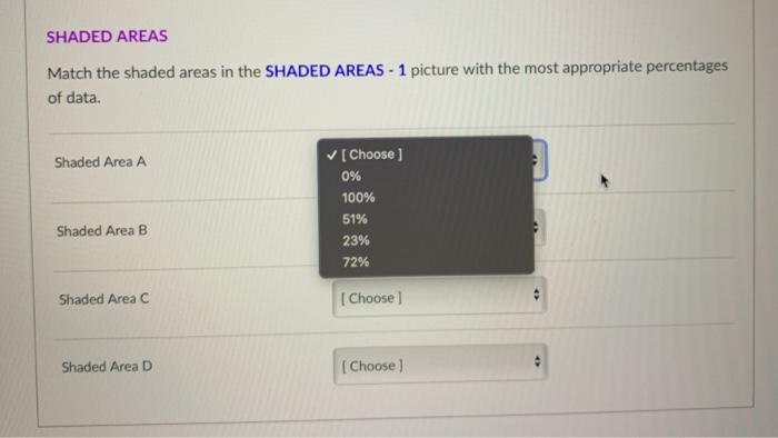 Solved Use the image below to answer the SHADED AREAS | Chegg.com