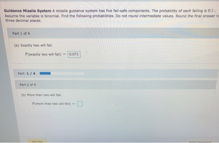 Solved Guidance Missile System A Missile Guidance System Has