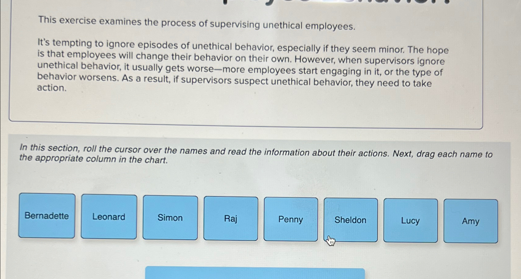 Solved This exercise examines the process of supervising | Chegg.com