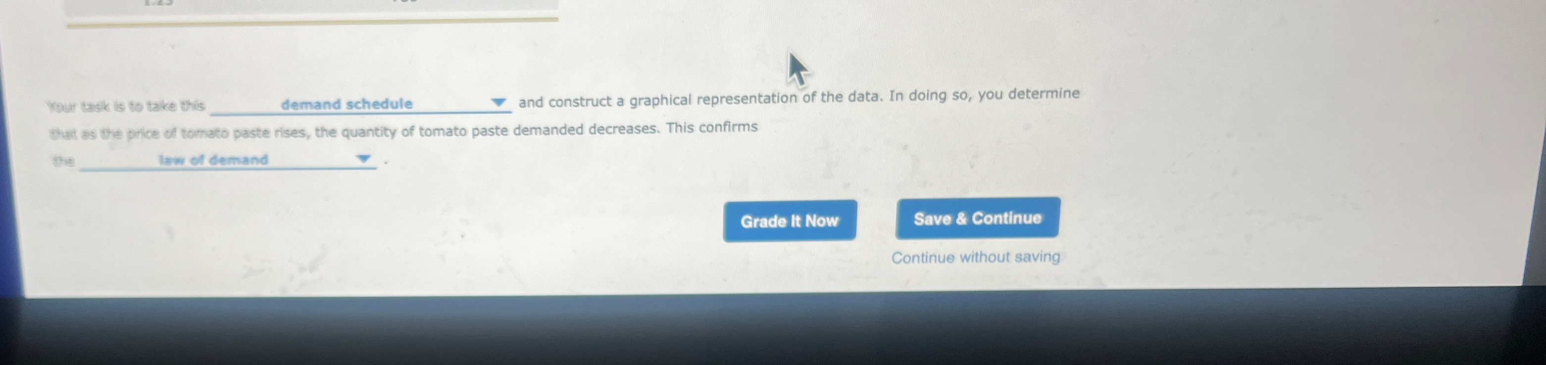 Solved Your task is to take this demand schedule and | Chegg.com