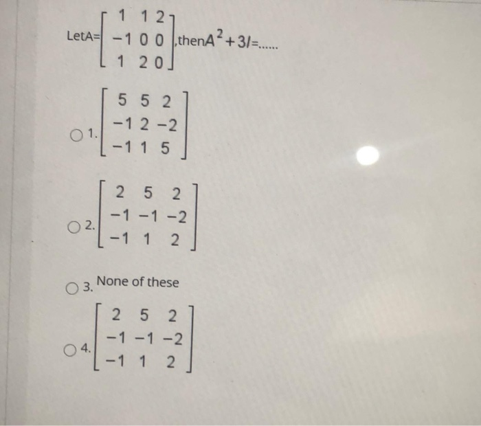 Solved O b. One soiution estion 1 The system of linear | Chegg.com