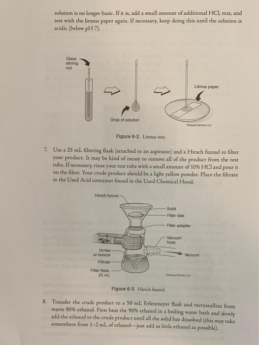 Solved Procedures (Microscale, Individual Experiment) 1. | Chegg.com