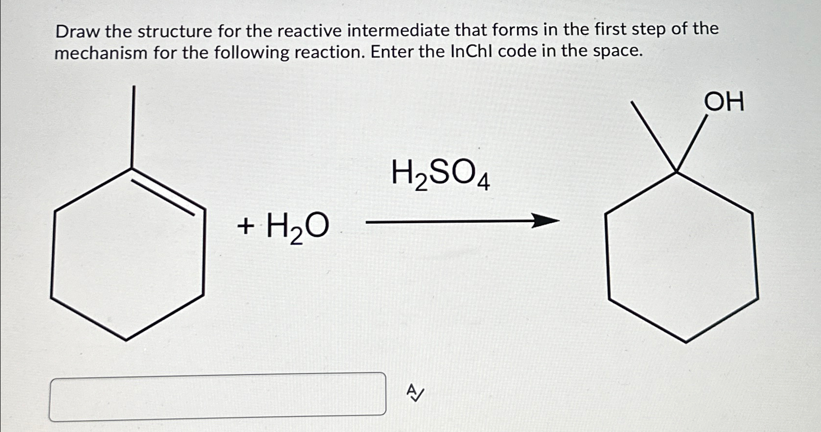 Solved Draw the structure for the reactive intermediate that | Chegg.com