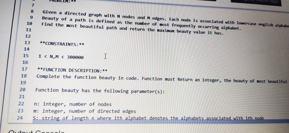 Solved 7 8 9 Given a directed graph with N nodes and M | Chegg.com Solved 7 8 9 Given a directed graph with N nodes and M | Chegg.com