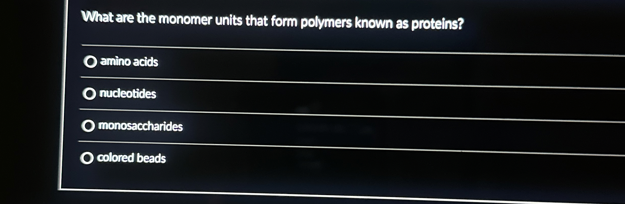 Solved What are the monomer units that form polymers known | Chegg.com