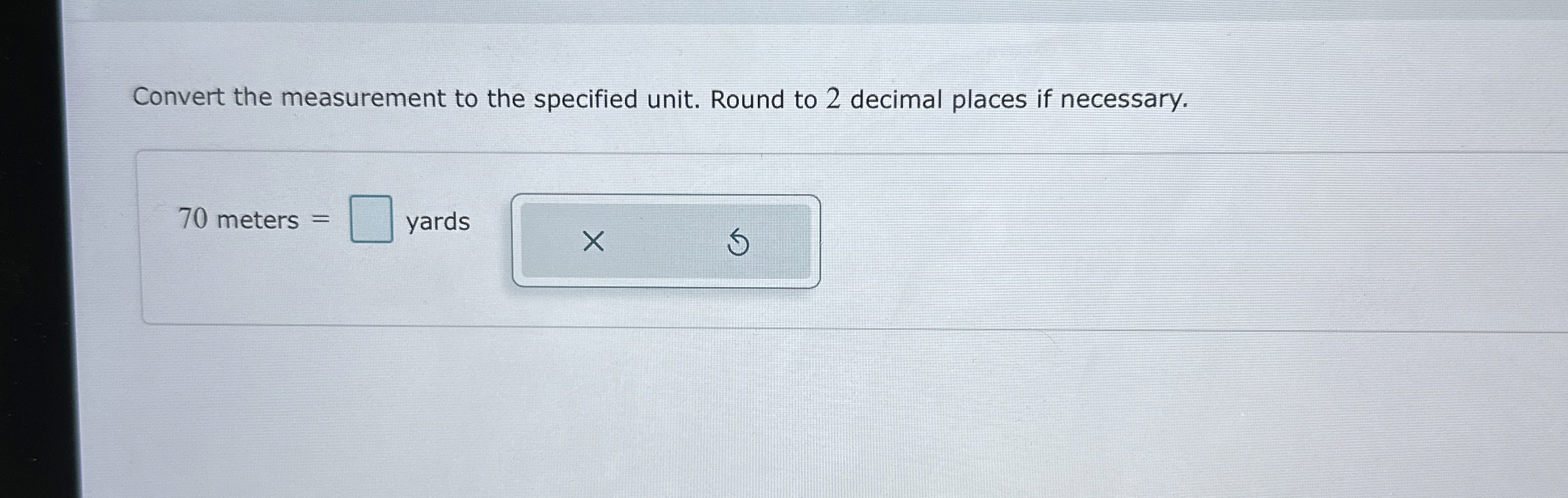 Solved Convert the measurement to the specified unit. Round | Chegg.com