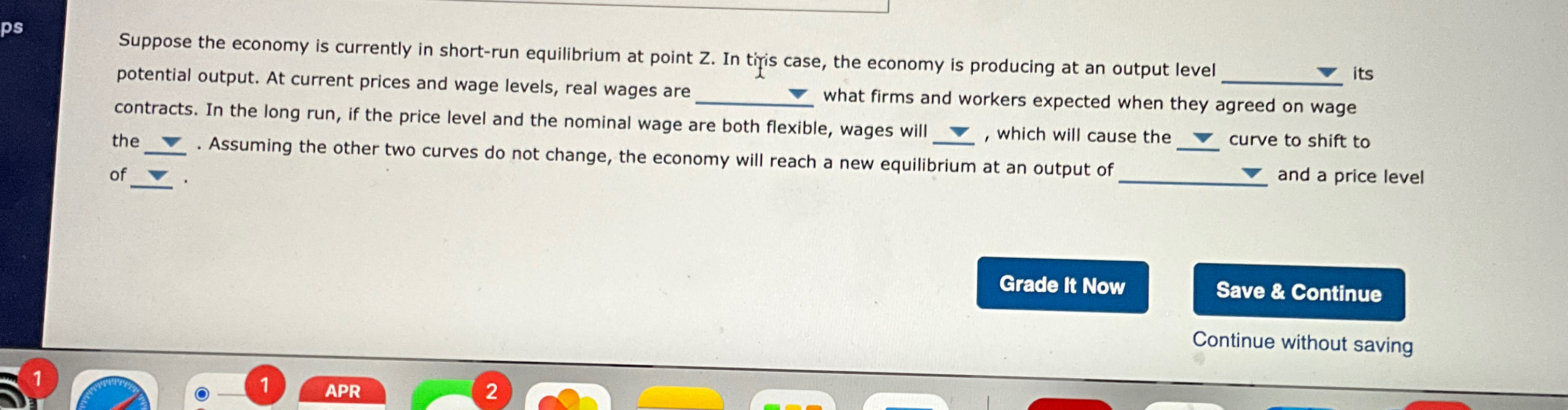 Solved Suppose the economy is currently in short-run | Chegg.com