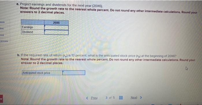 Solved Problem 10-31 (Algo) Common stock value based on | Chegg.com