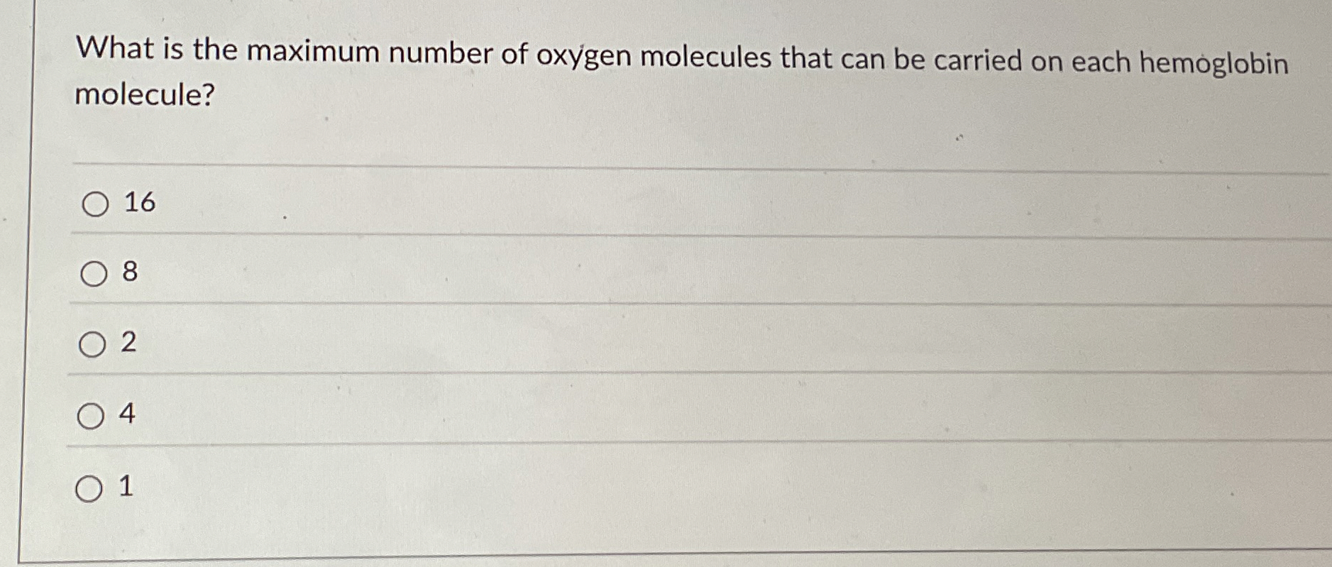 Solved What is the maximum number of oxygen molecules that | Chegg.com