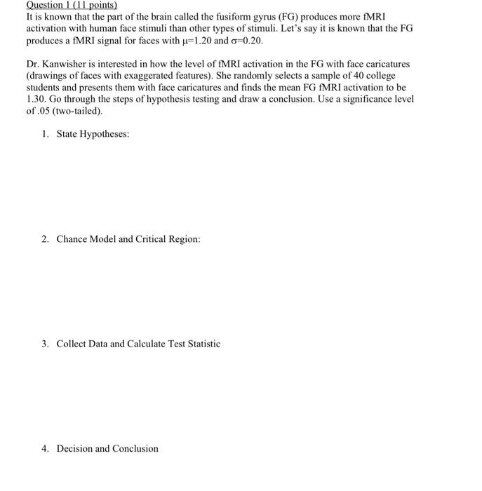 Solved Question 1 (11 points) It is known that the part of | Chegg.com