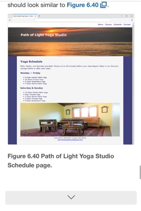 Solved 3) Complete the Case Study for "Path of Light Yoga | Chegg.com