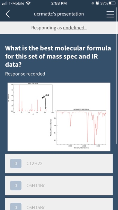 Solved . T-Mobile 2:58 PM 10 37% ucrmattc's presentation | Chegg.com