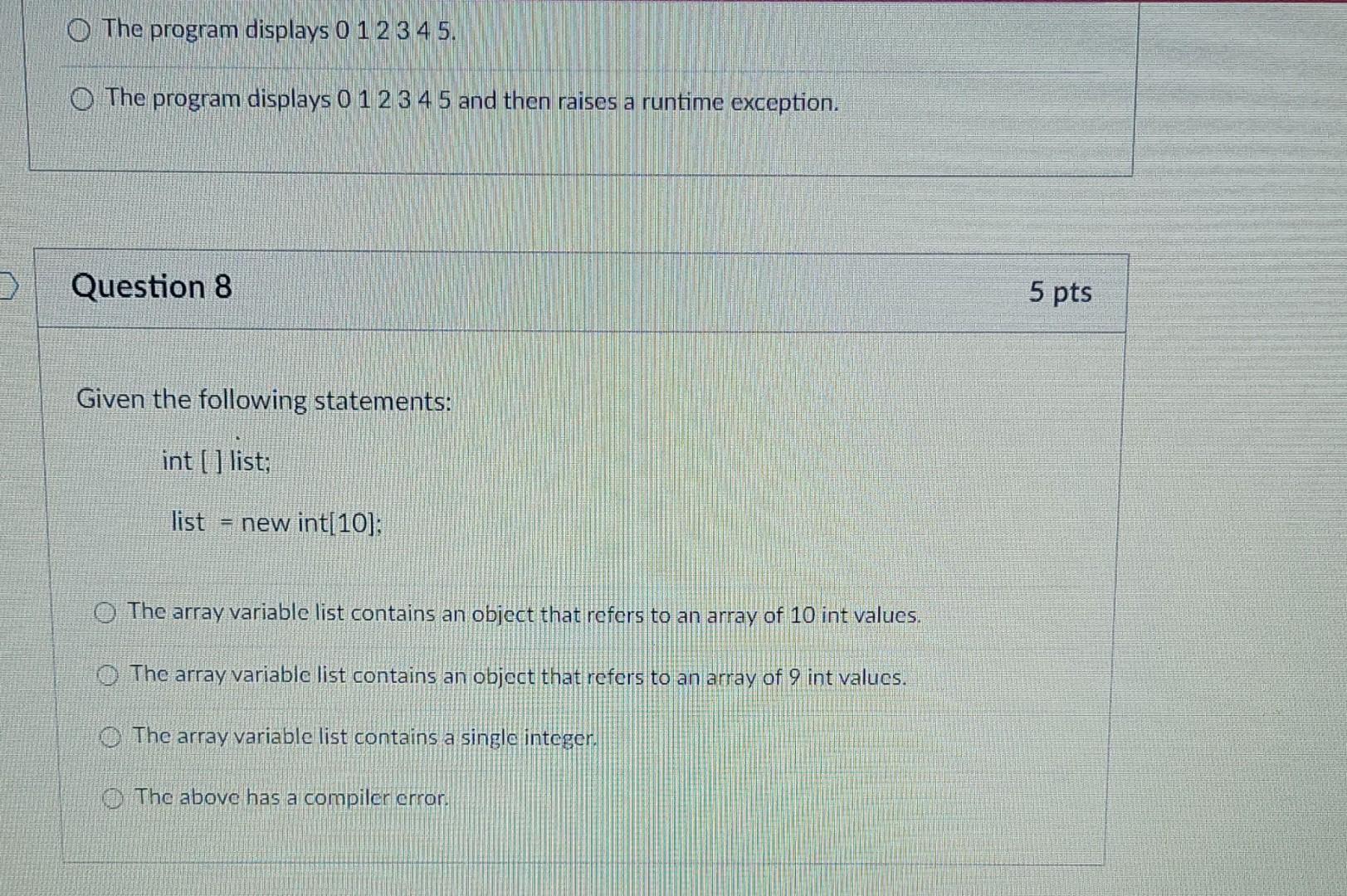Solved Assume the declaration of the method xMethod is as | Chegg.com