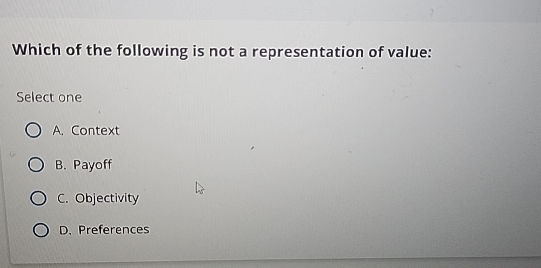 Solved Which of the following is not a representation of | Chegg.com