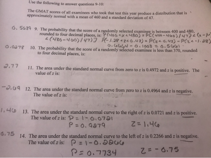 Solved How do you solve number 11? answer is on the right | Chegg.com