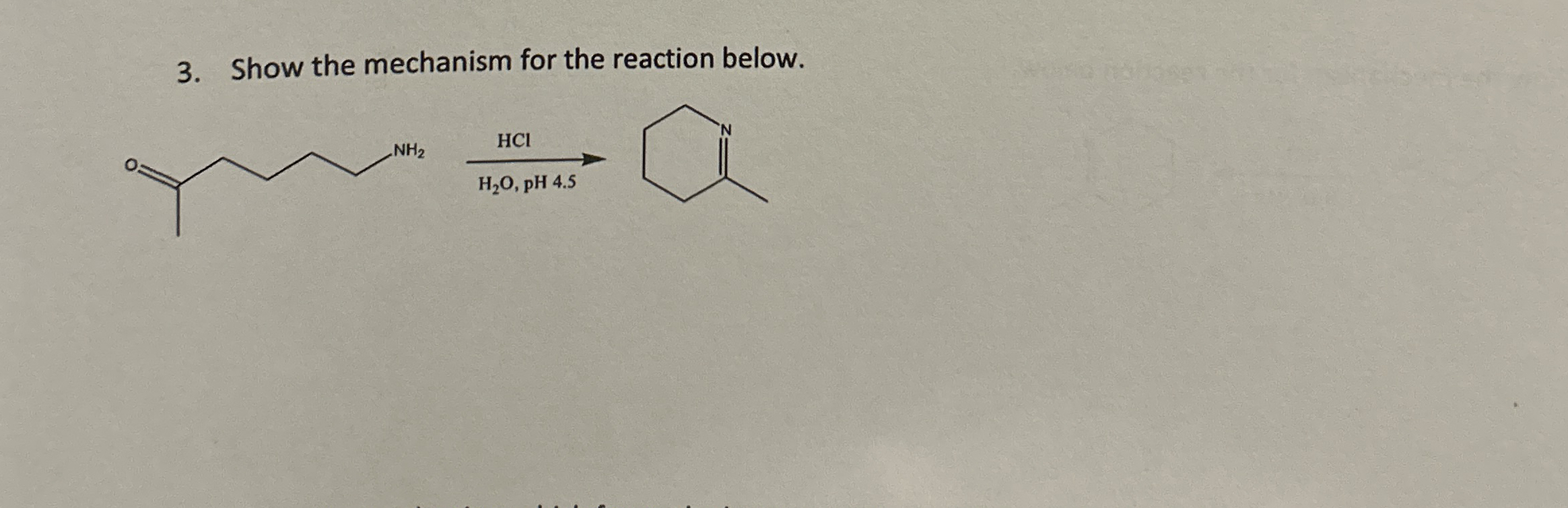 Solved Show the mechanism for the reaction below. DRAW the | Chegg.com