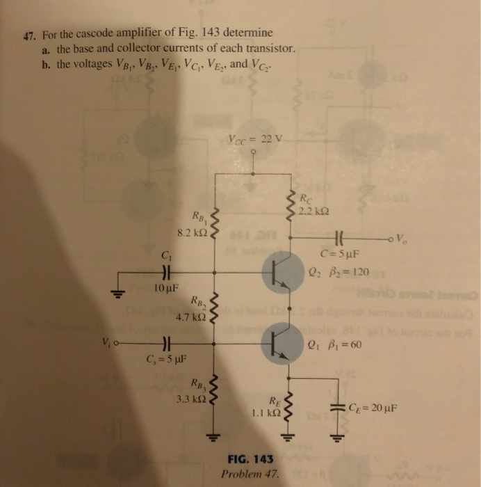 Solved 3 Fixed-Bias Configuration 1. For the fixed-bias | Chegg.com