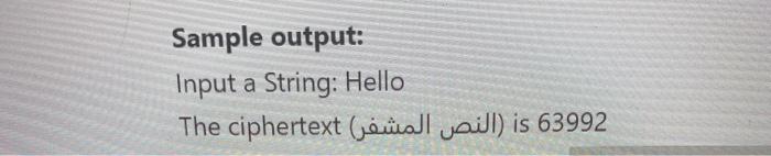 Solved Write A Program That Encrypts Gau A String That The