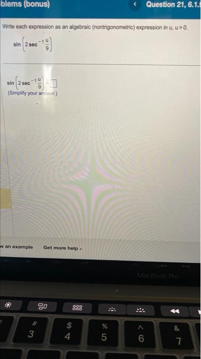Solved Write each expression as an algebraic | Chegg.com