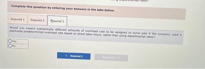 Solved Exercise 2-13 (Static) Departmental Predetermined | Chegg.com